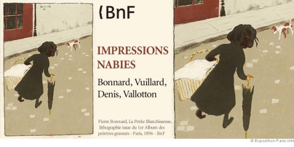 Expo Impressions Nabies à la BNF Richelieu Paris